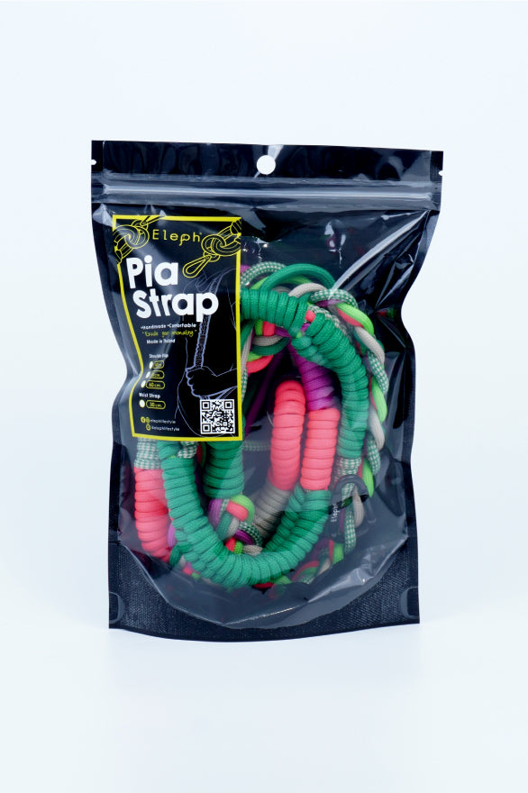 ELEPH PIA STRAP 1 - Pink/Green – Eleph Lifestyle