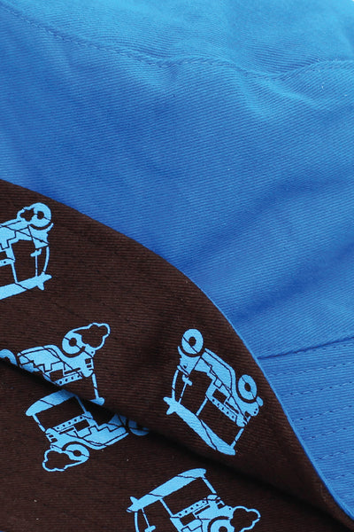 ELEPH HAT TUK TUK - Free size : Choc/Blue – Eleph Lifestyle